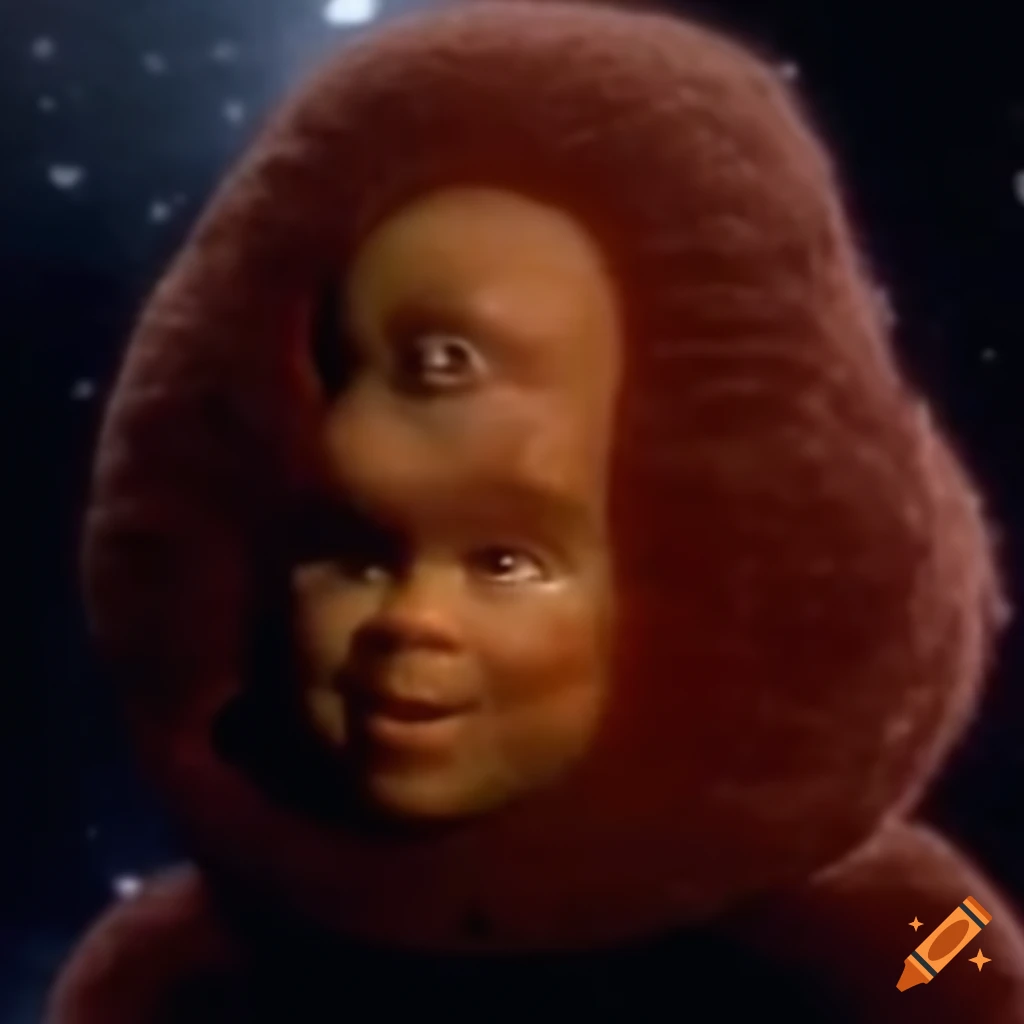 Earl sinclair as the star child from 2001: a space odyssey on Craiyon