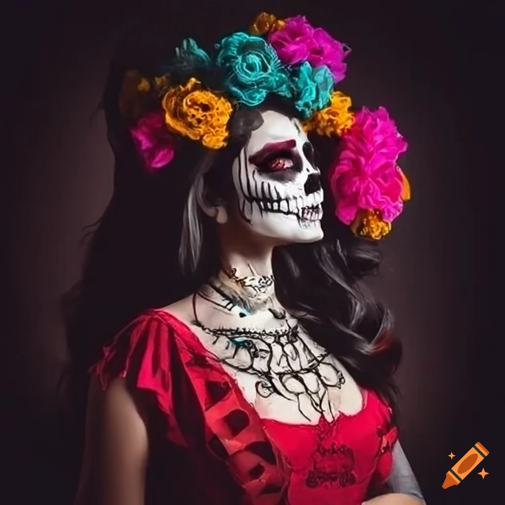 La calavera catrina on Craiyon