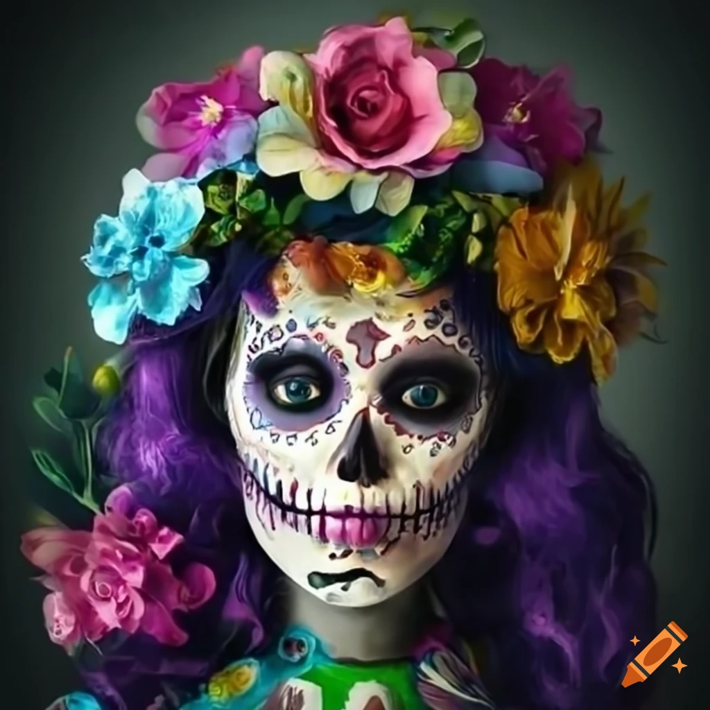 La calavera catrina on Craiyon