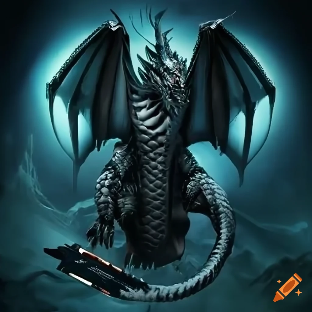 Dragon on msi graphics card on Craiyon