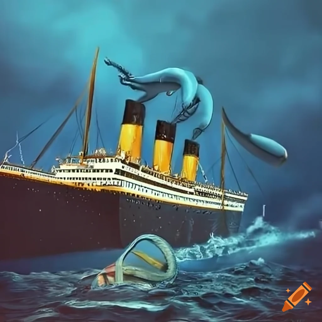 Minions sinking on the titanic on Craiyon