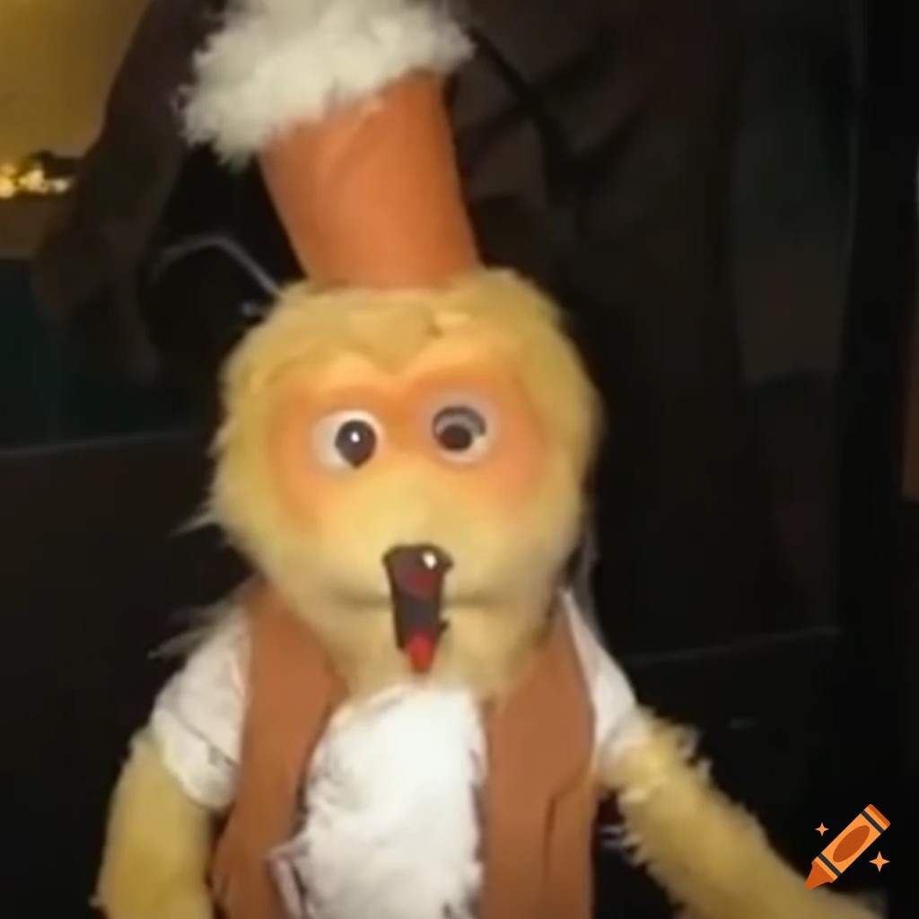 Half womble half man on Craiyon