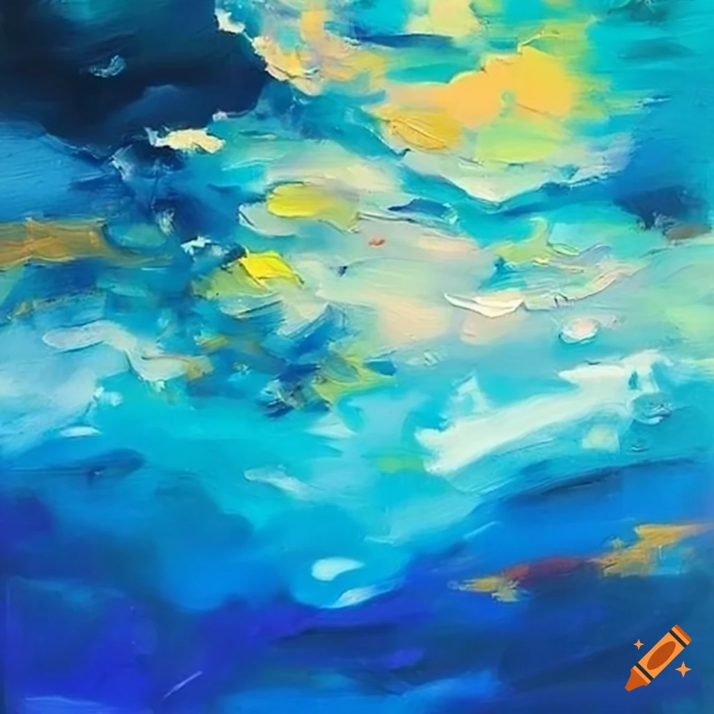 Expressionism style sky painting on Craiyon