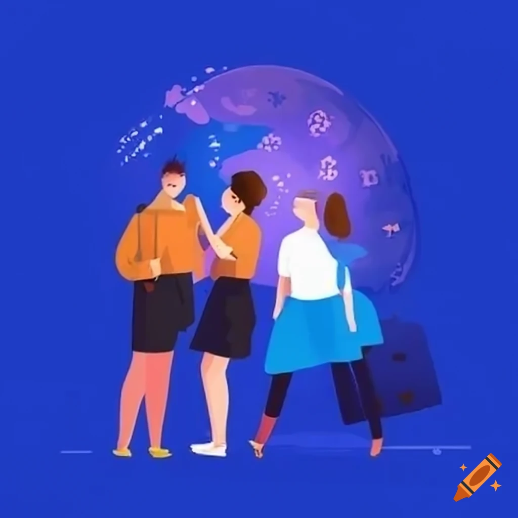 Supportive relationships during challenging times on Craiyon