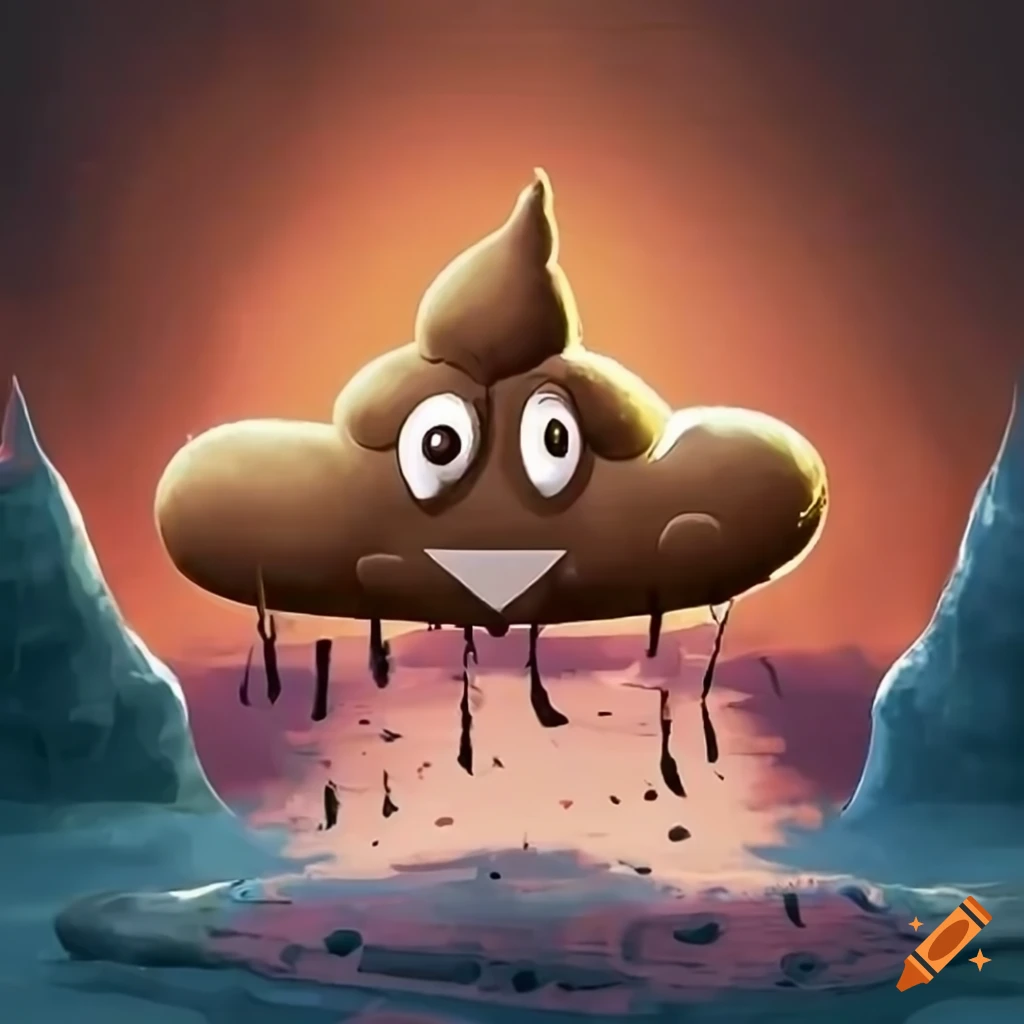 Unique poop god concept art on Craiyon
