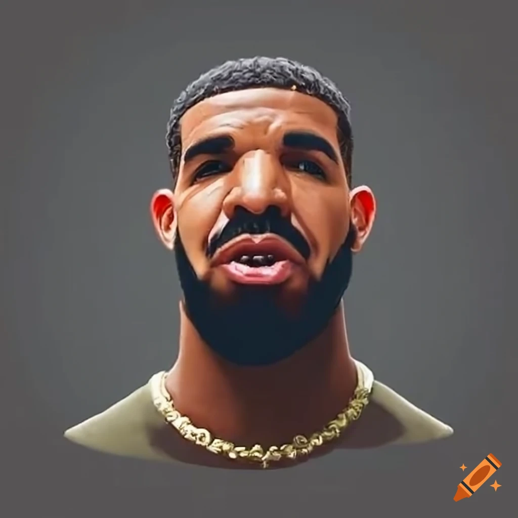 Drake the sneak on Craiyon