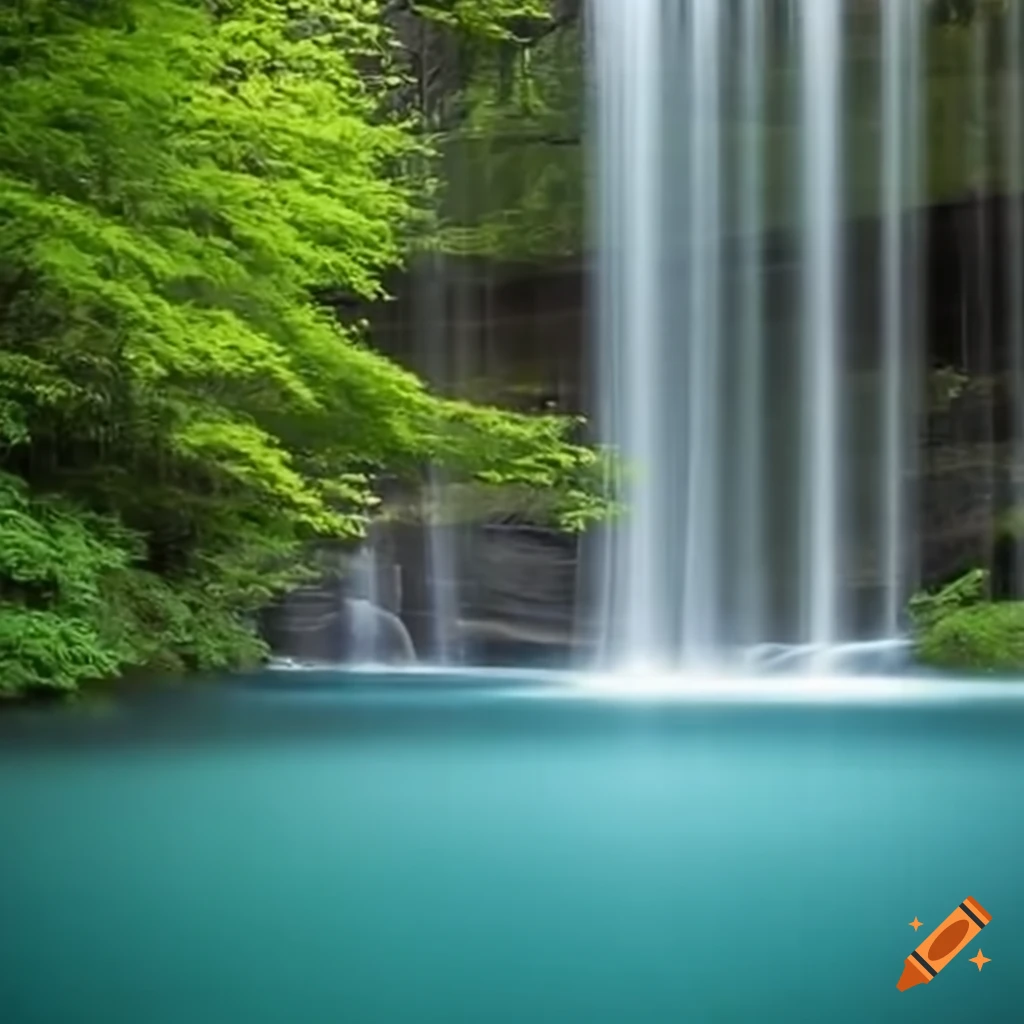 Spring water reservoir on Craiyon