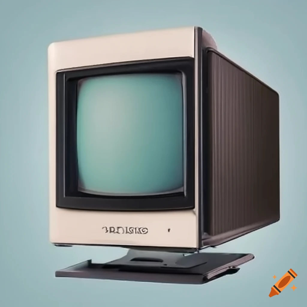 Two small 90's security monitors on Craiyon