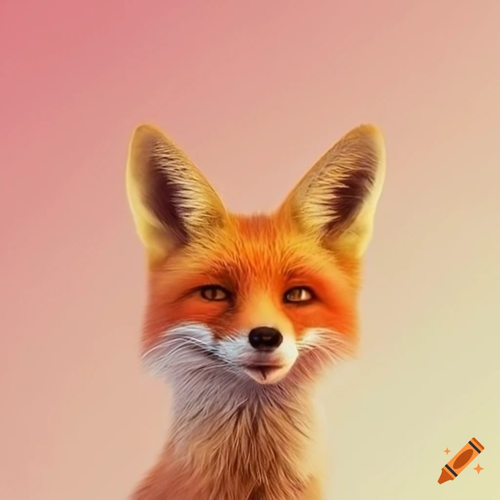 Orange fox with tie on Craiyon