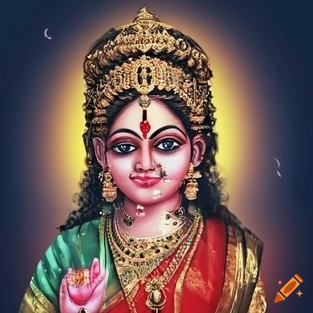 Goddess seetha on Craiyon