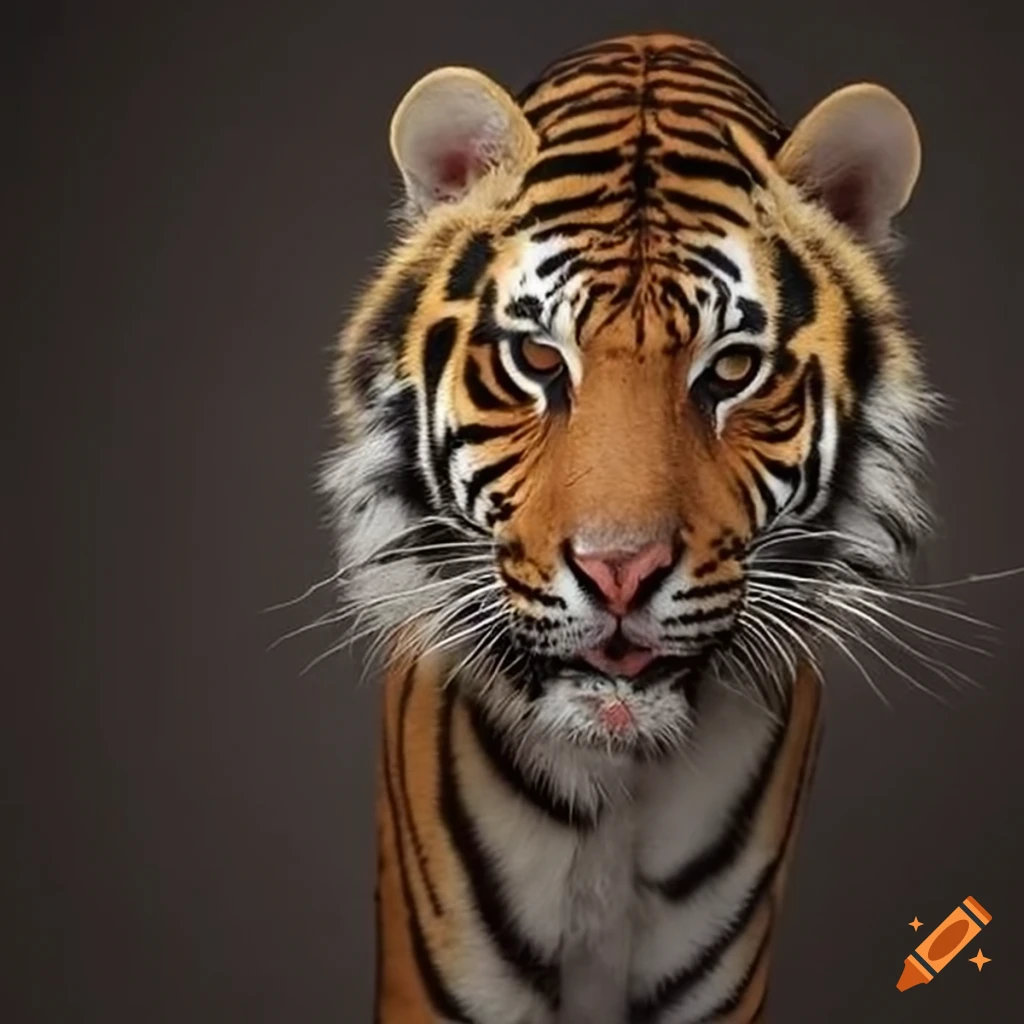 Tiger and friend on Craiyon