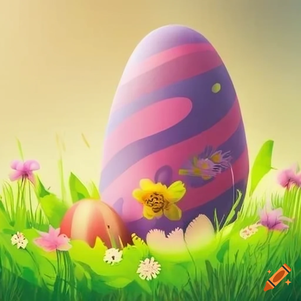 Easter poster with high-quality design on Craiyon