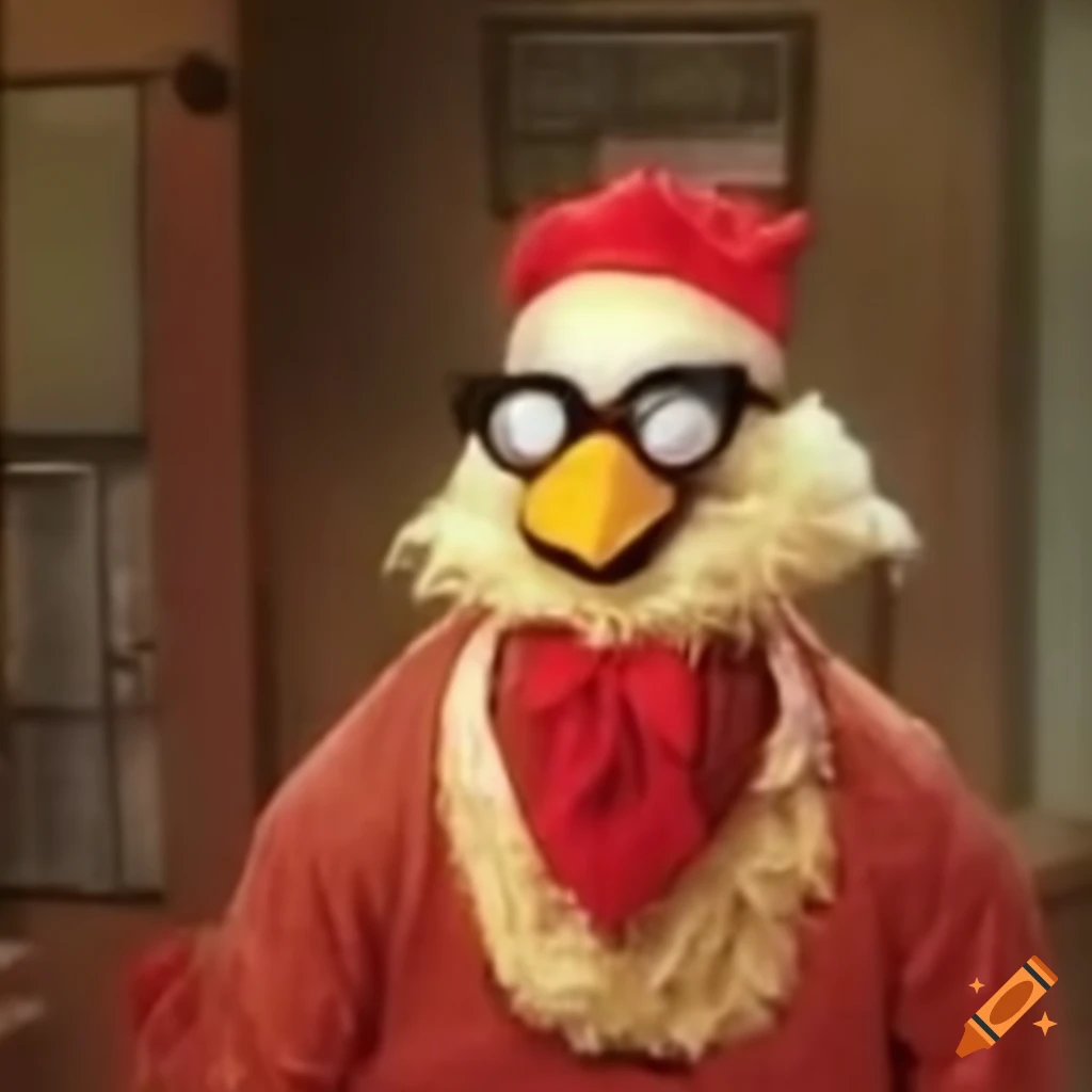 Groucho marx chicken on Craiyon