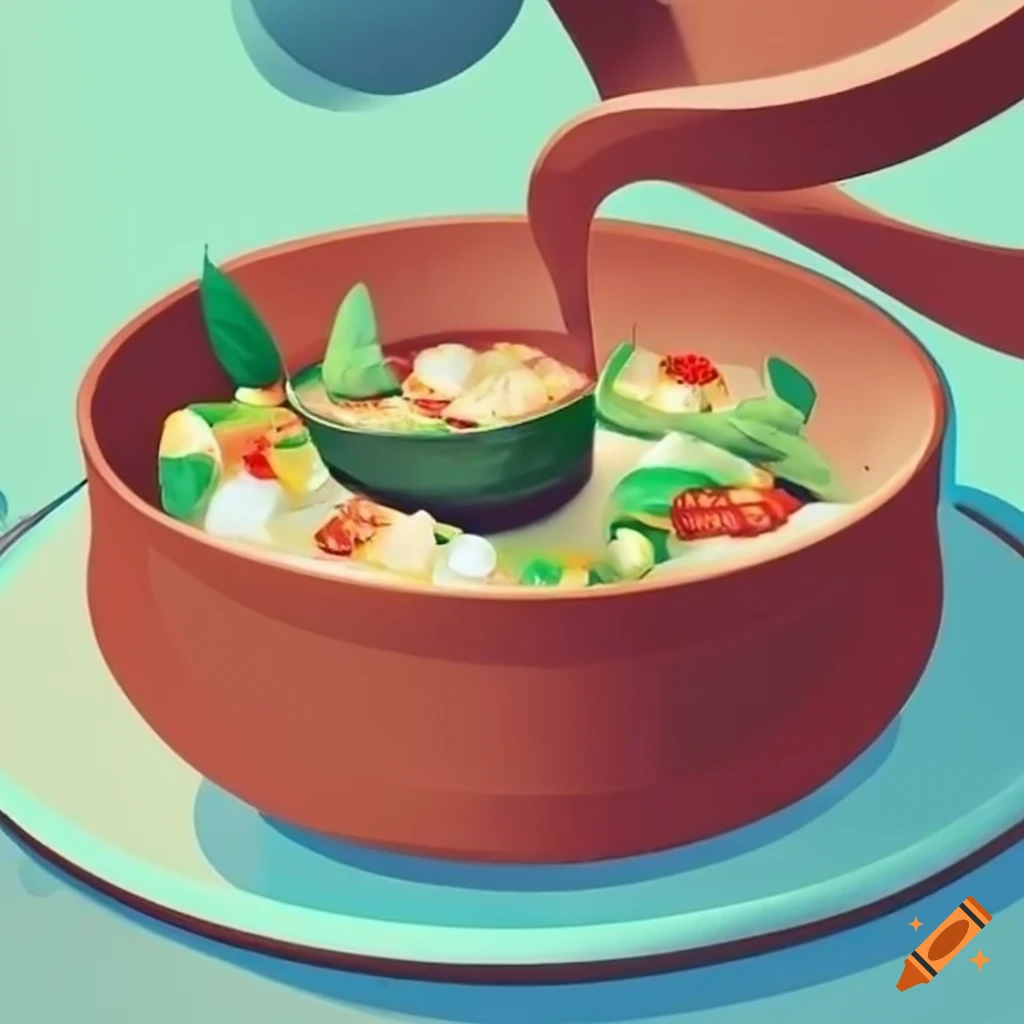 Cooked dish on Craiyon