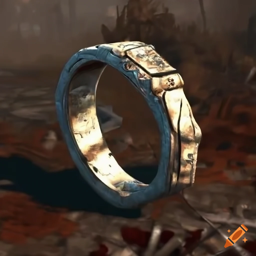 Fallout 4 wasteland wedding ring on Craiyon