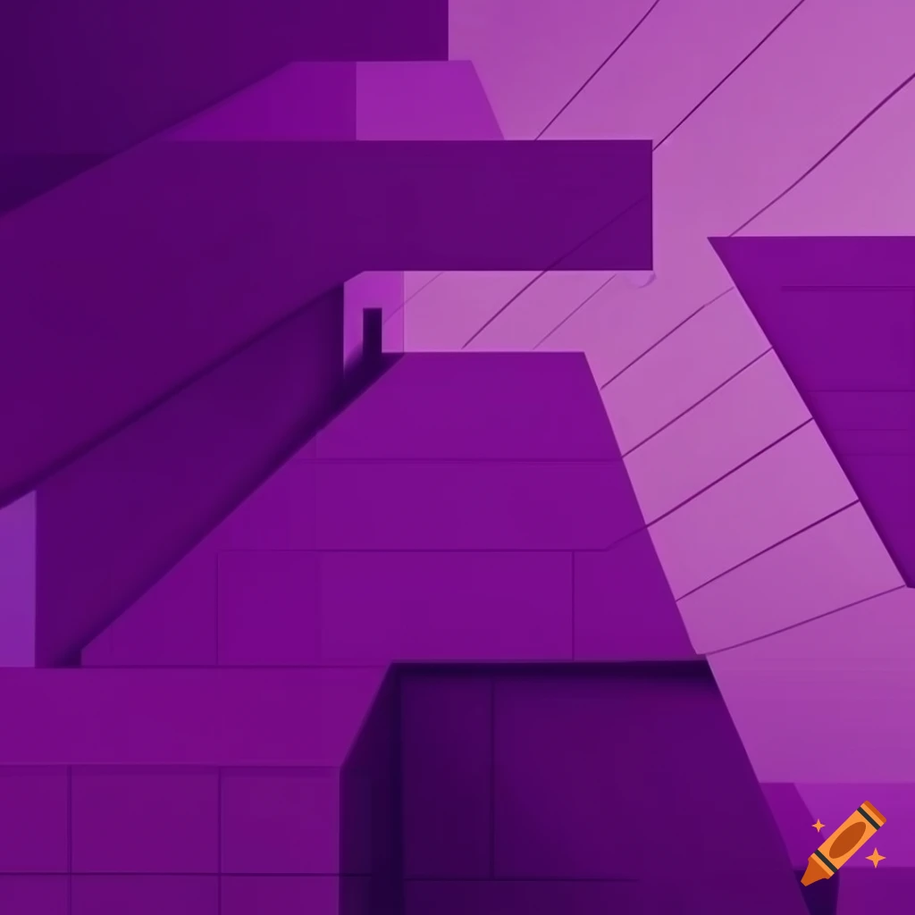 Purple blocks wallpaper on Craiyon