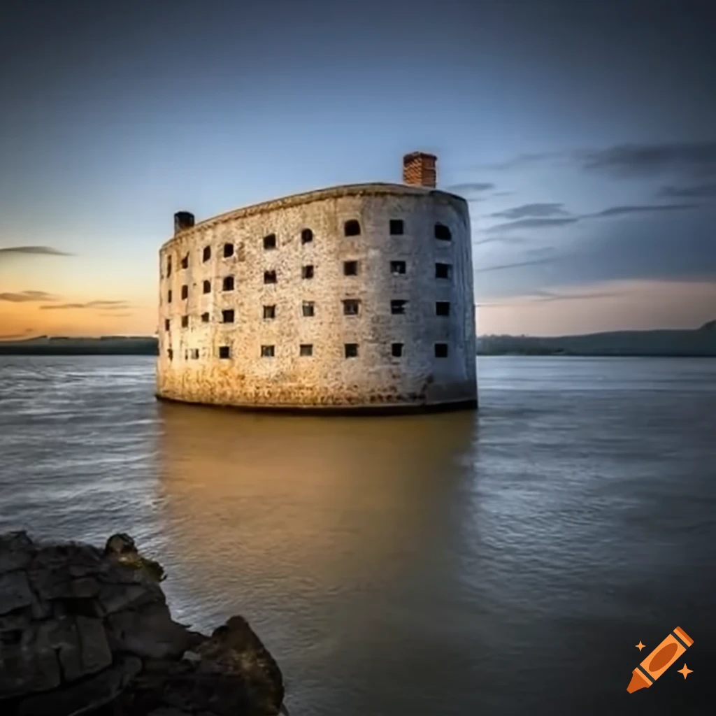 Fort boyard on Craiyon