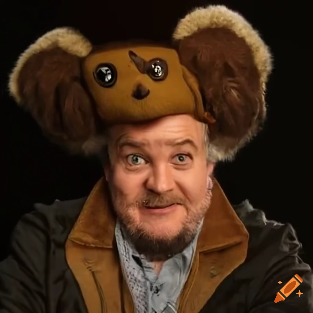 Half womble half man on Craiyon