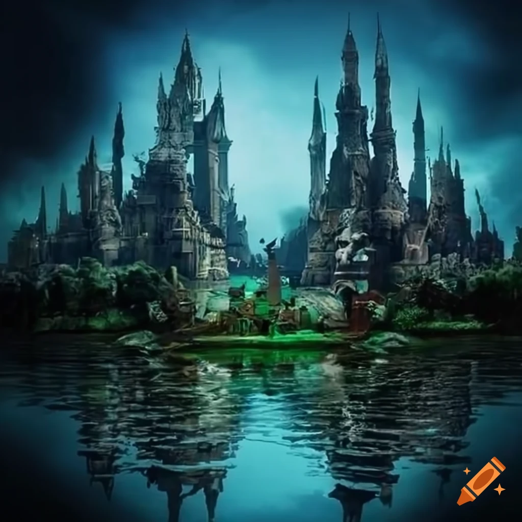 Fantasy place on Craiyon