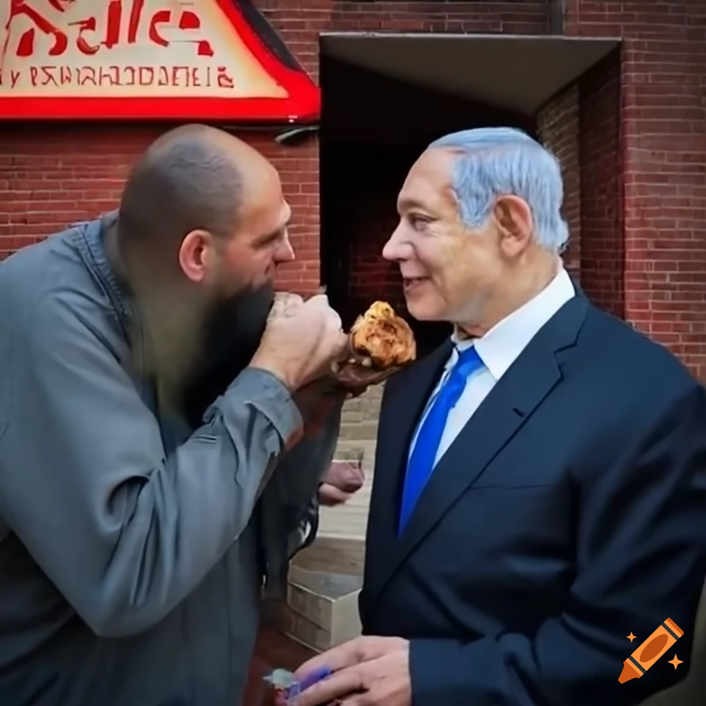 John Fetterman and Bibi Netanyahu eating meatball subs at Sheetz in ...