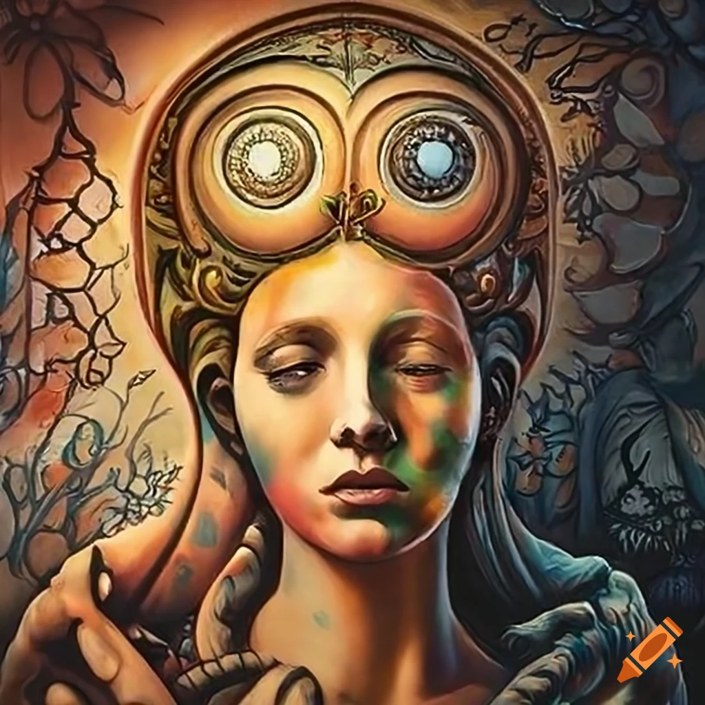 Protection symbol in art nouveau style on Craiyon