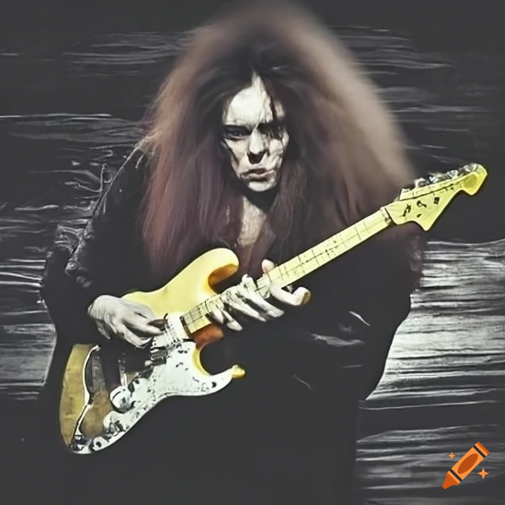 Yngwie malmsteen on Craiyon