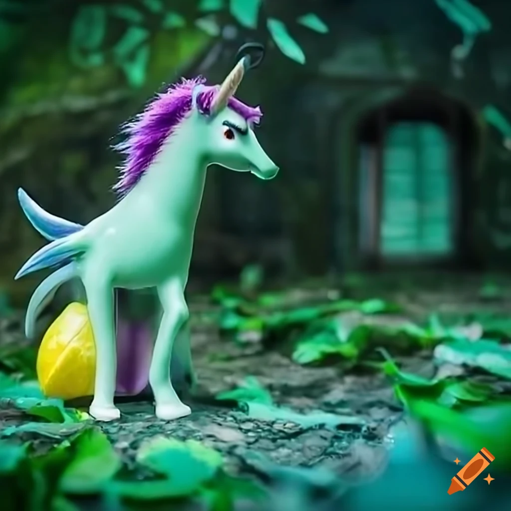 Mythical creatures and mutant omega mart lemon fruit monster in a ...