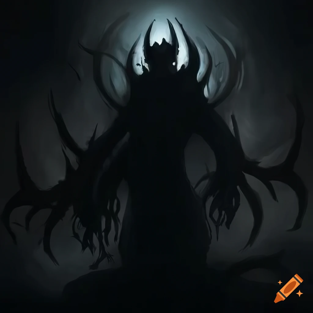 Shadow demon on Craiyon