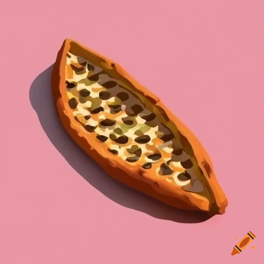 Isometric view of a turkish pide restaurant on Craiyon