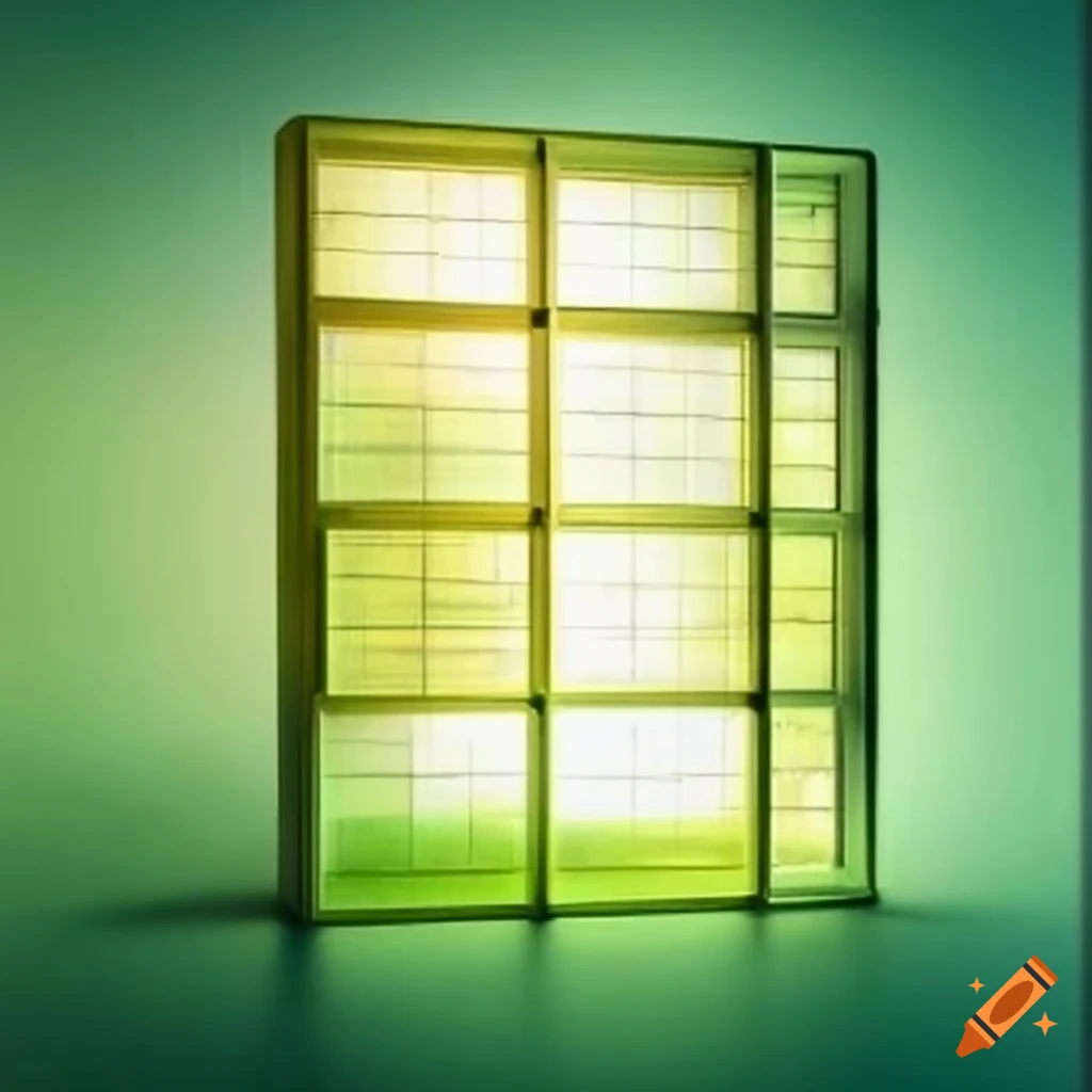 Solar panels and green windows on Craiyon