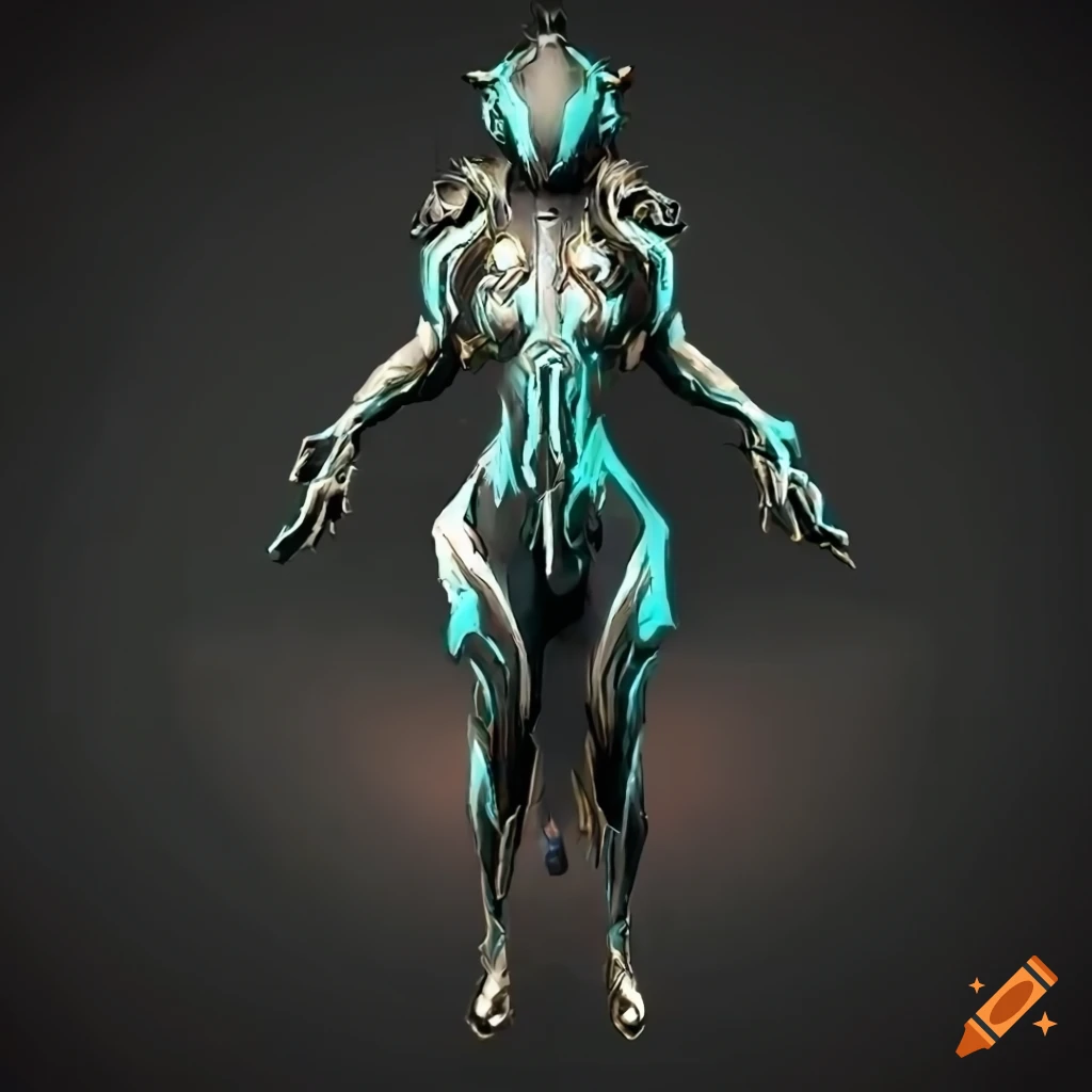 Human warframe design on Craiyon