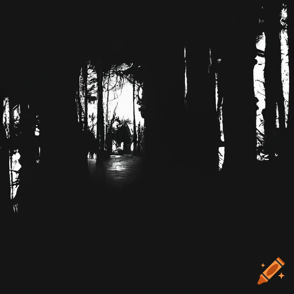 Black and white alternative lofi emo album cover on Craiyon