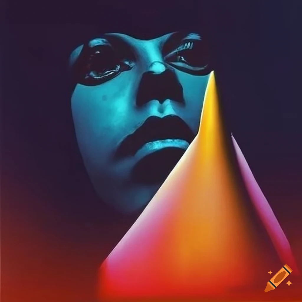 Pink floyd style album cover on Craiyon