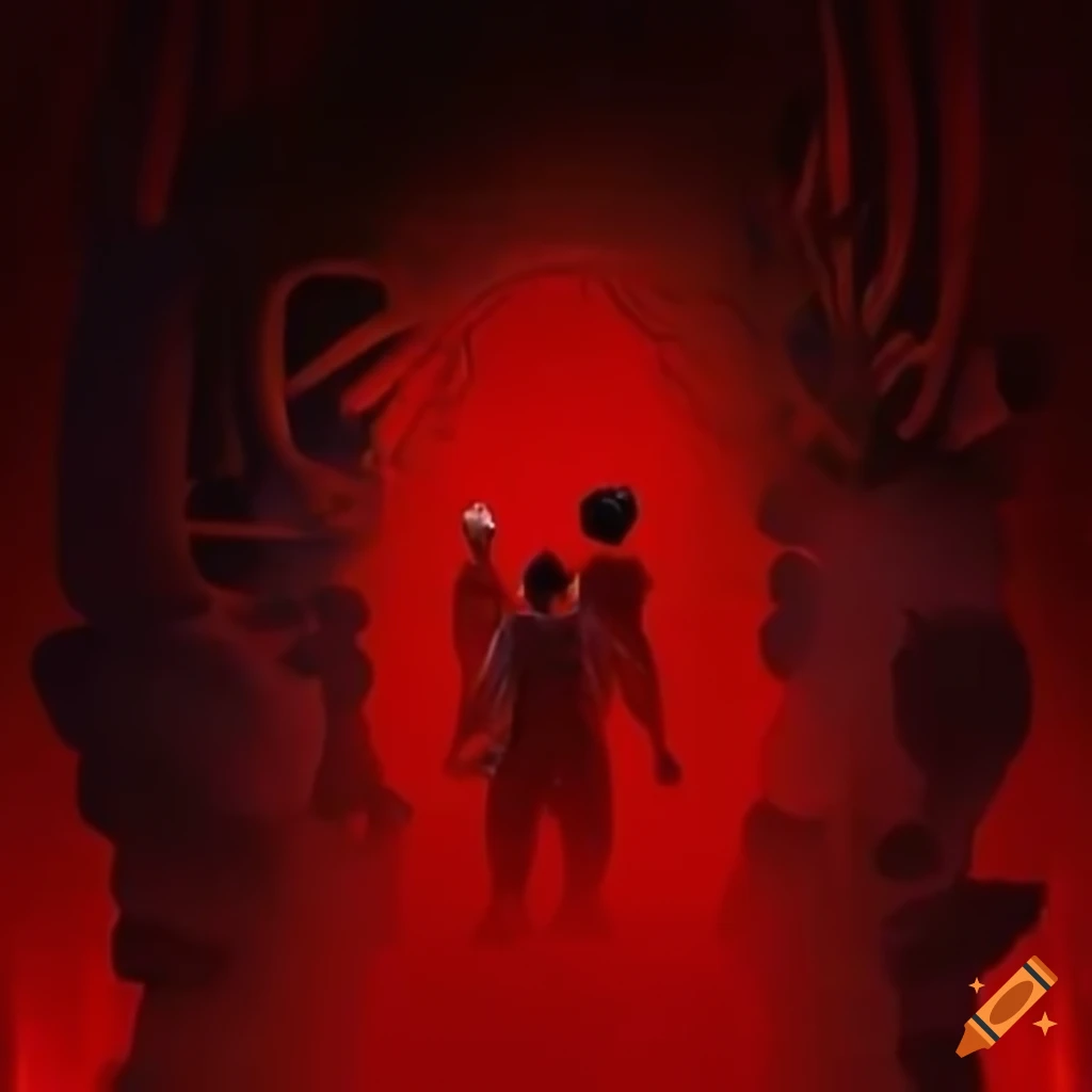 Redact red act on Craiyon