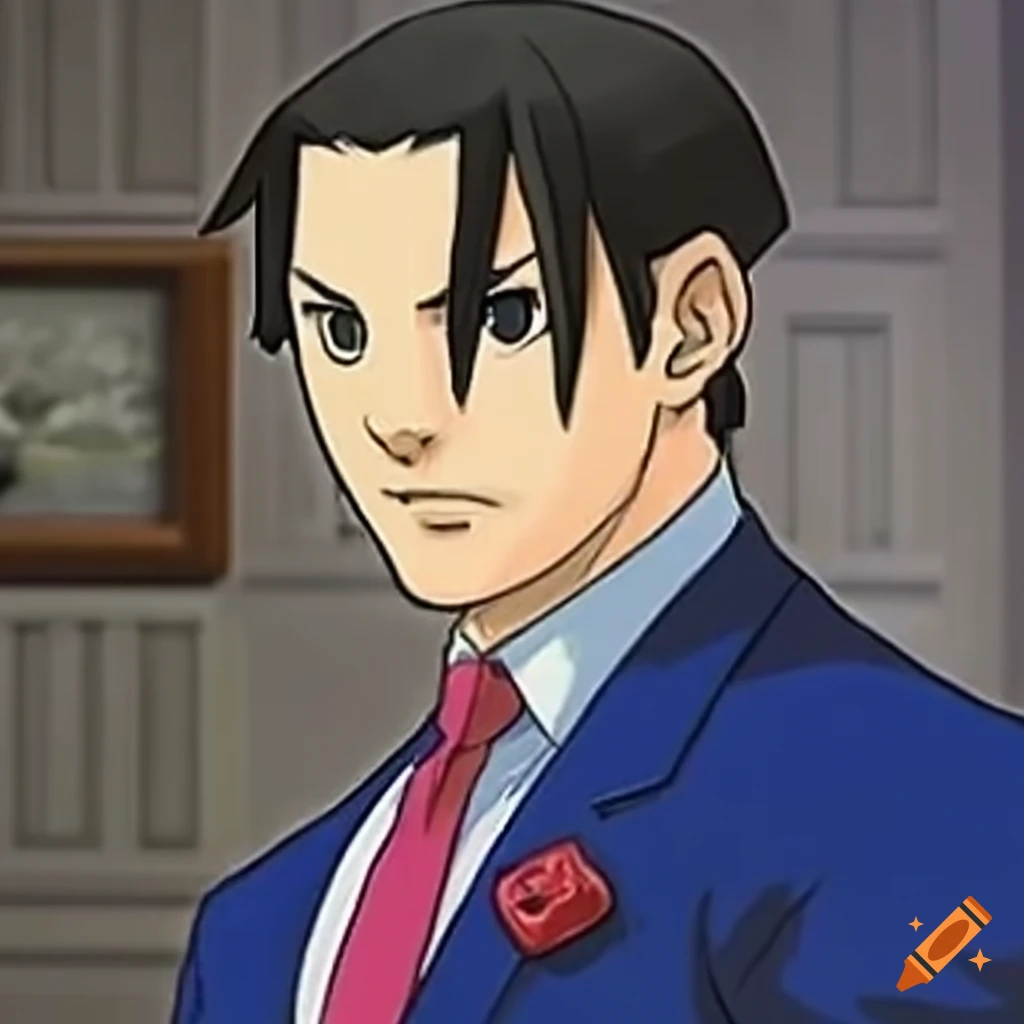 Ace attorney on Craiyon