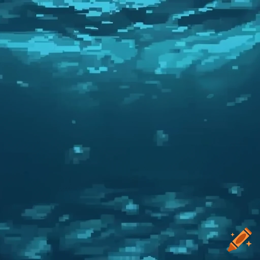 Pixel art realistic water textures on Craiyon