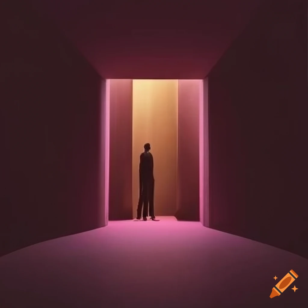 Isolated architecture with a sense of loneliness on Craiyon