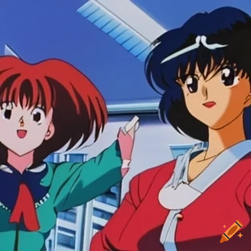 1990s anime ova: retro city on Craiyon