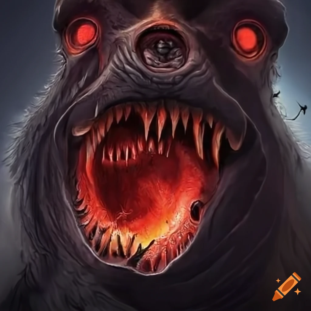 Symbolic representation of hoki embodying nature's primal power on Craiyon