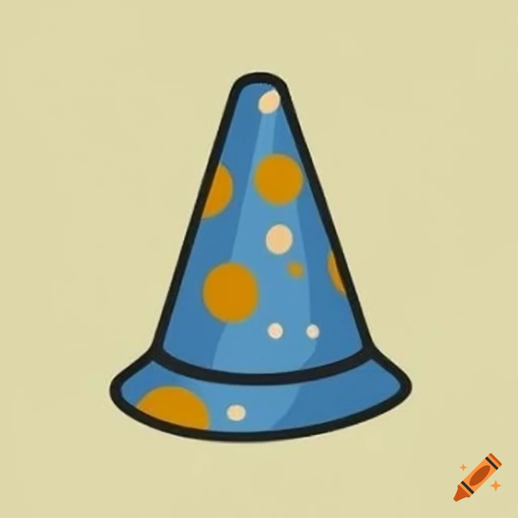 Cone hat on Craiyon
