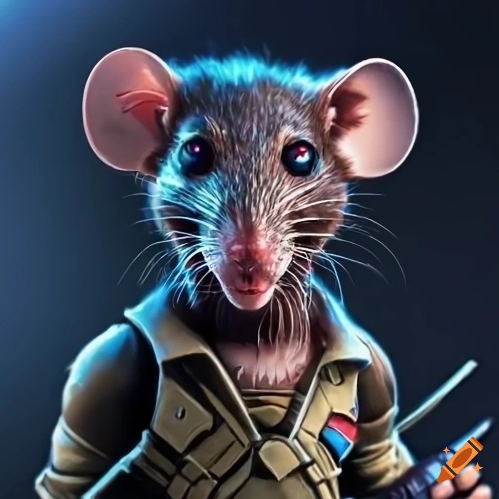 Space commando rats on Craiyon