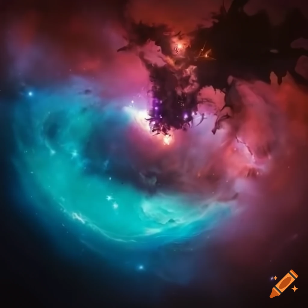 Stellar cosmic rift on Craiyon