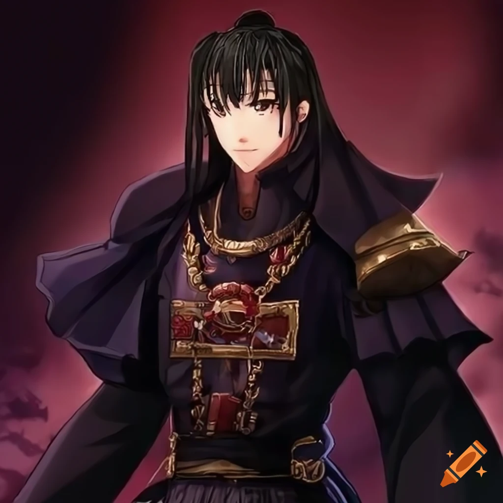 Anime prince general in joseon style pose on Craiyon