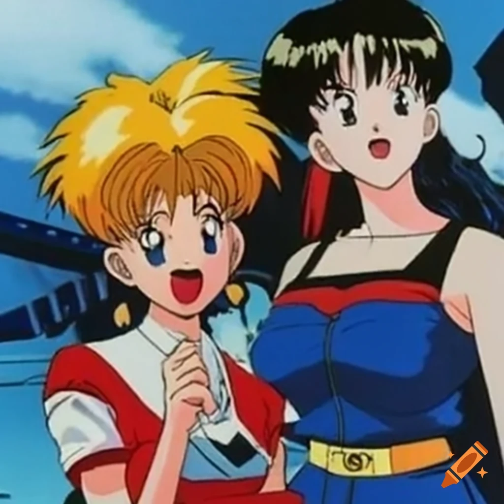1990s anime ova: retro city on Craiyon