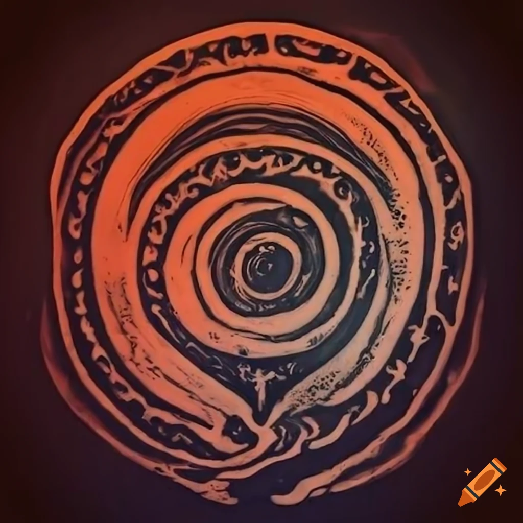 Uroboros sigil on Craiyon