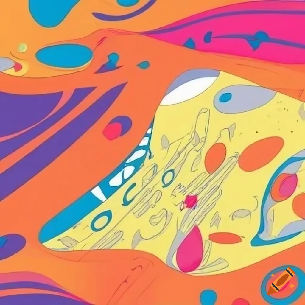 Abstract representation of momentum on Craiyon