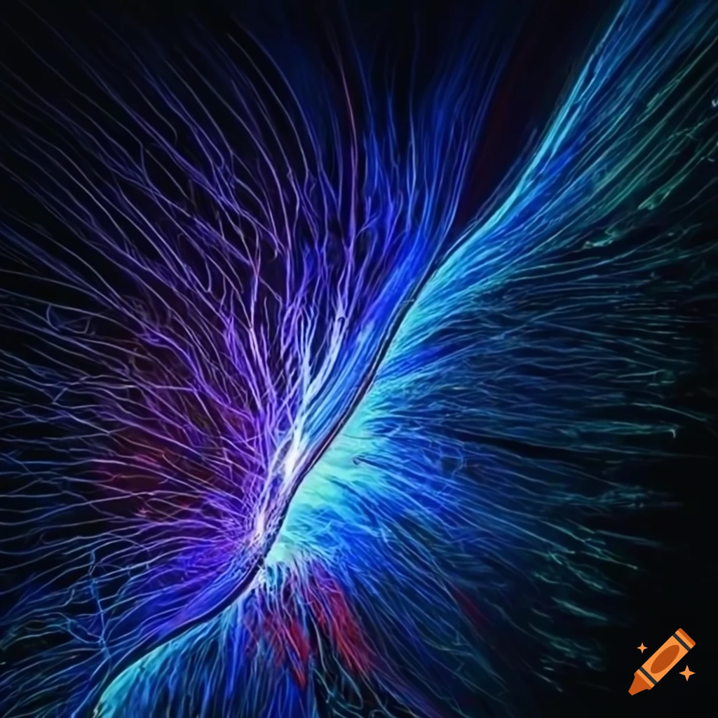 Ferroelectric electric poling zapping high voltage background on Craiyon