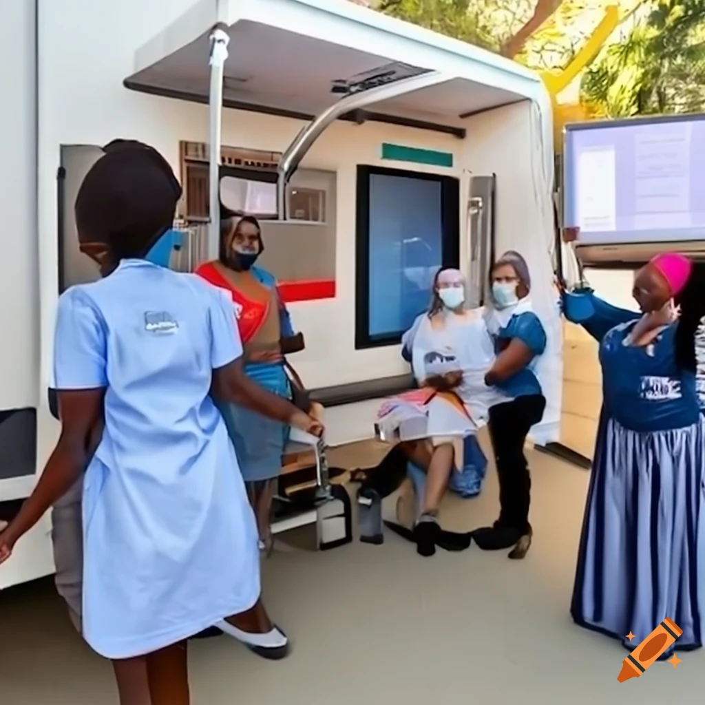 Mobile healthcare clinic 'MediVan' serving a vibrant community in South ...