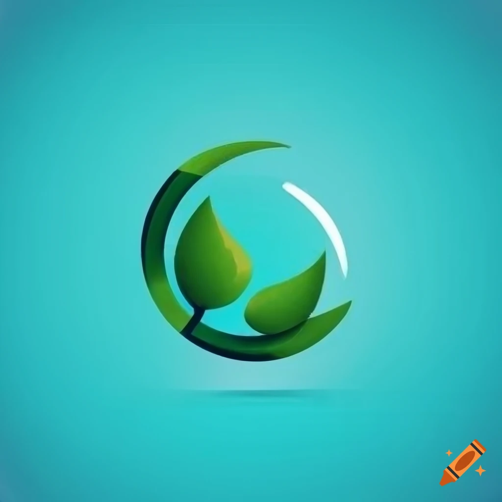 Ecological logo on Craiyon