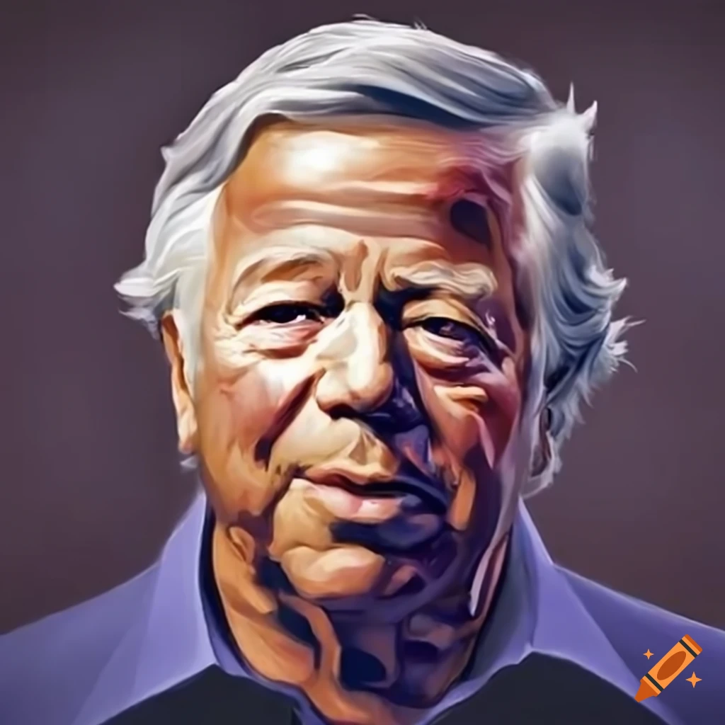 Robert kraft on Craiyon